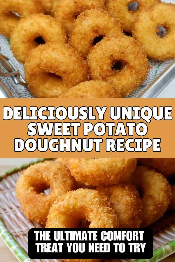 Deliciously Unique Sweet Potato Doughnut Recipe