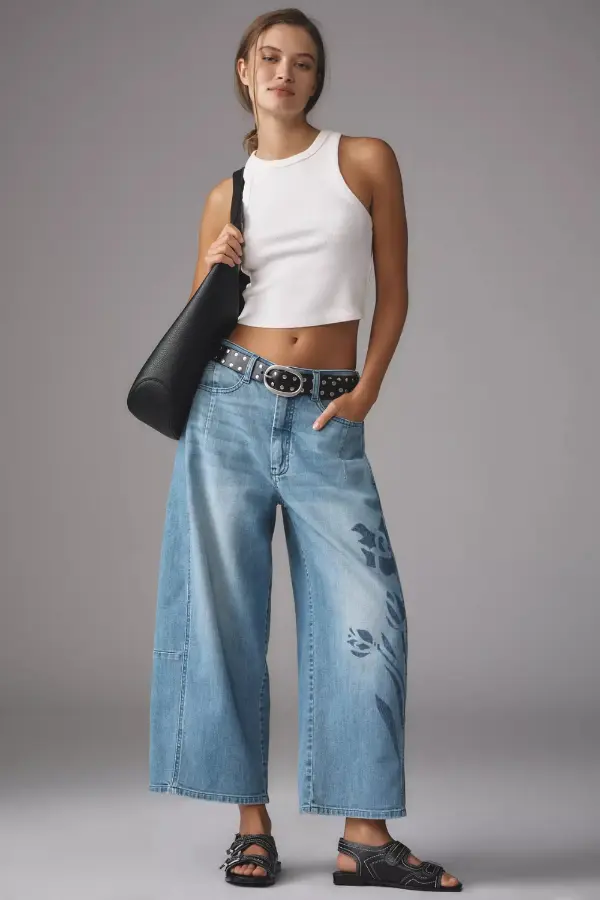 Barrel Jeans Outfit Inspiration for Every Season