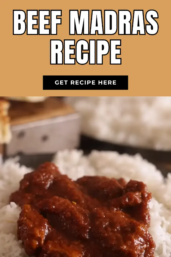 Easy Slow Cooked Beef Madras Recipe