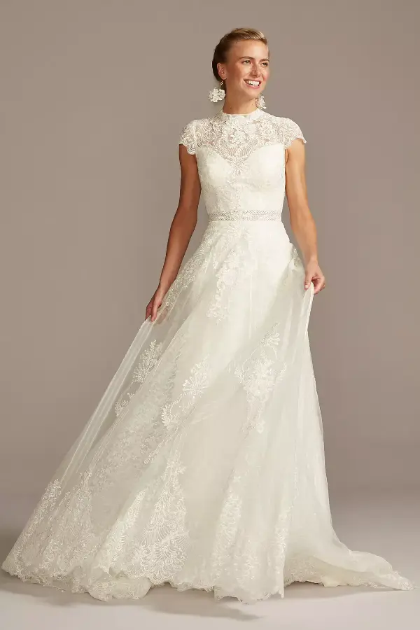 Cap Sleeve Wedding Dress Ideas