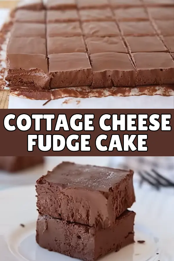 Easy Cottage Cheese Fudge Recipe