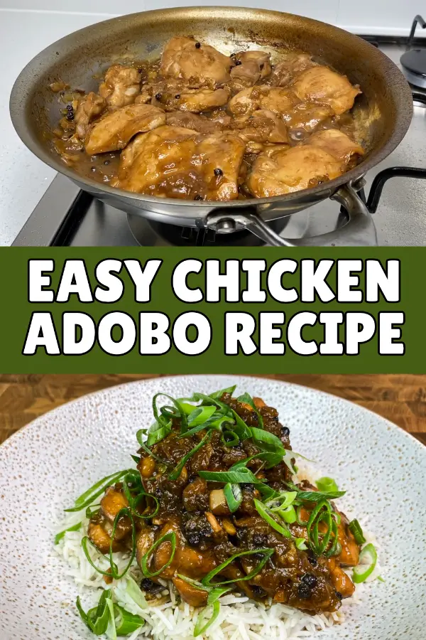 Easy Chicken Adobo Recipe
