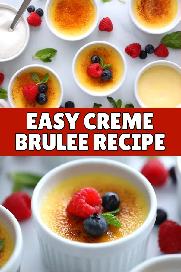 Easy Creme Brulee Recipe