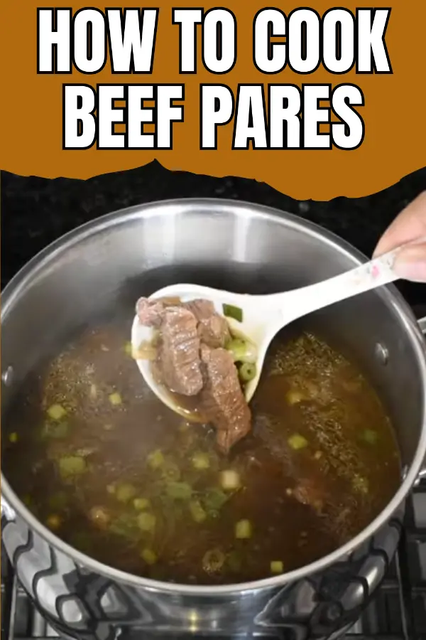 Easy Beef Pares Recipe