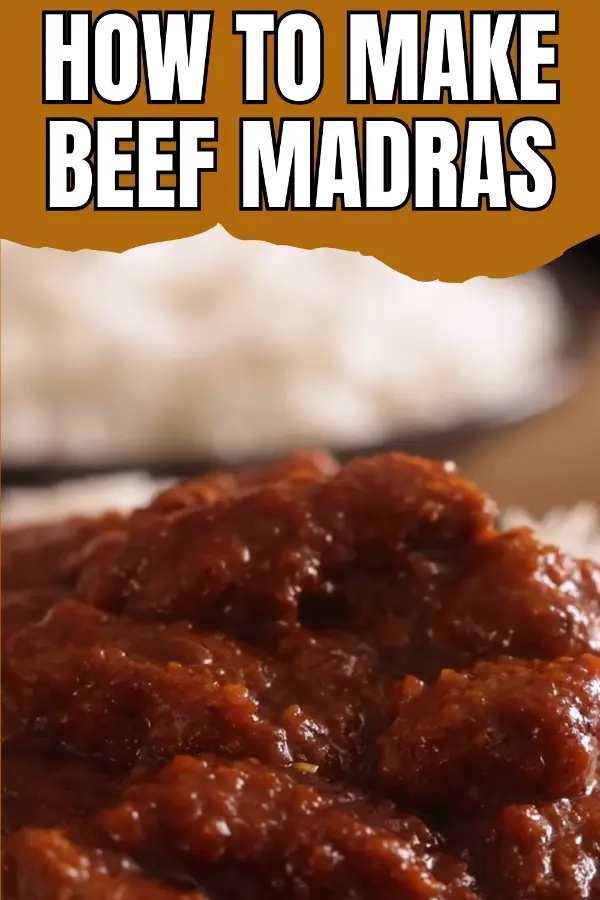 Easy Slow Cooked Beef Madras Recipe