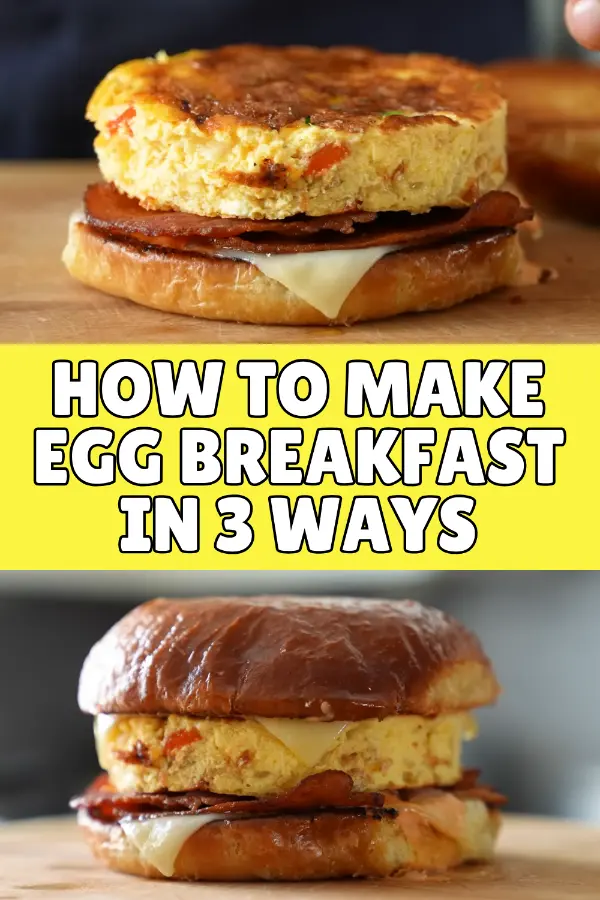 3 Easy Egg Breakfast Recipes