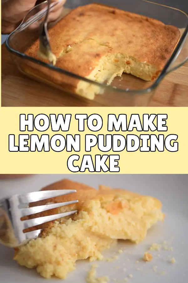 Easy Lemon Pudding Cake Recipe
