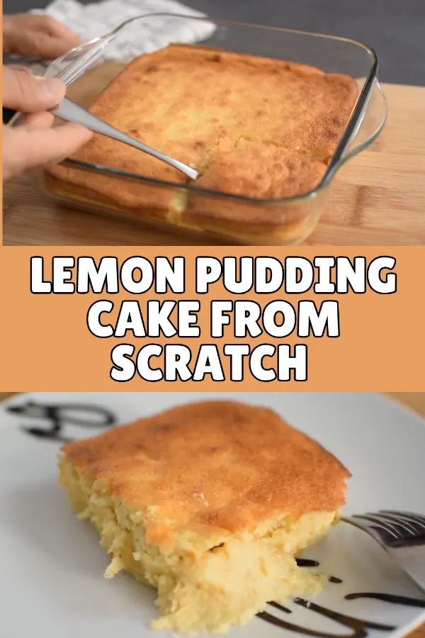 Easy Lemon Pudding Cake Recipe