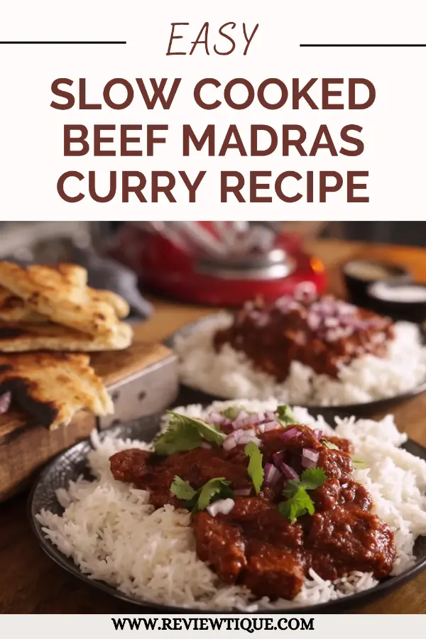 Easy Slow Cooked Beef Madras Recipe