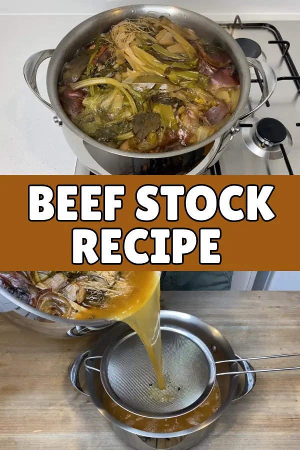 Beef Stock From Bones Recipe