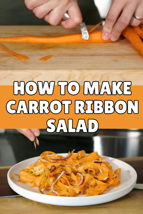 Easy Carrot Ribbon Salad (With a Perfect Dressing)