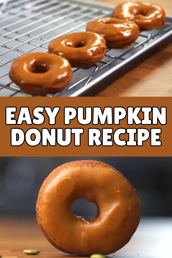 Easy Pumpkin Donuts Recipe