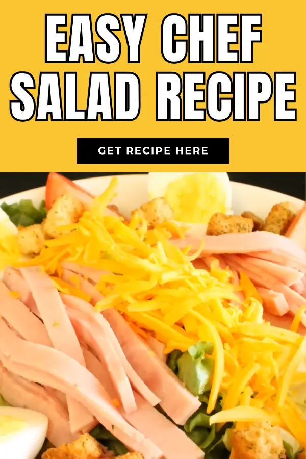 Easy Chef Salad Recipe