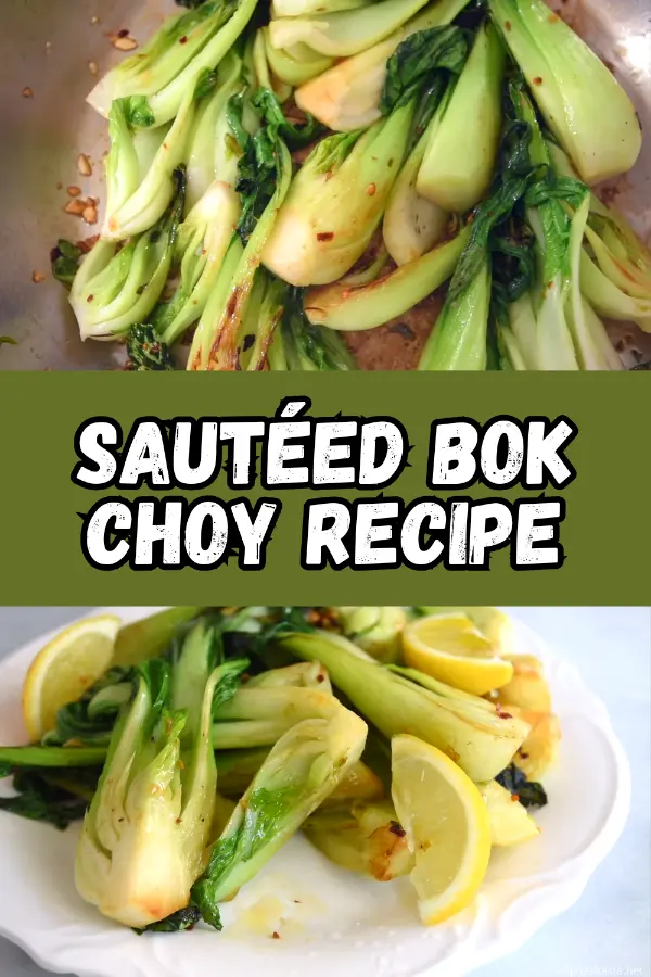 Easy Sautéed Bok Choy Recipe